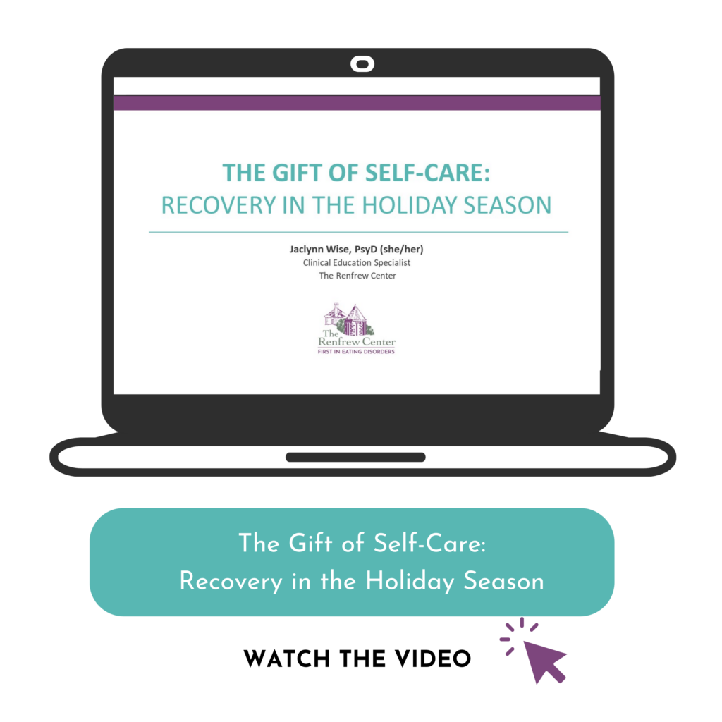 The Gift of Self-Care: Recovery in the Holiday Season (Video) - The ...